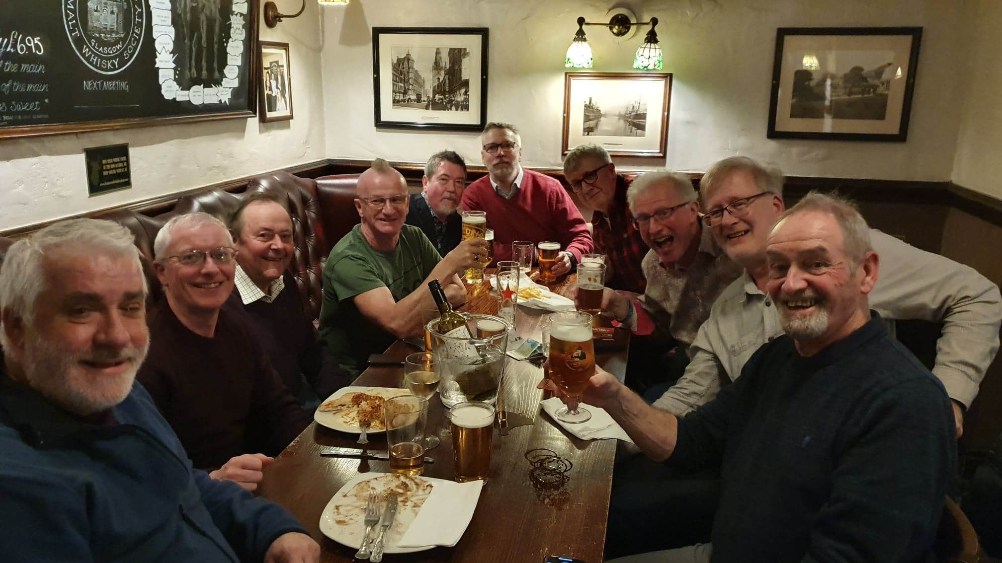 running through the ’70s with garscube harriers.